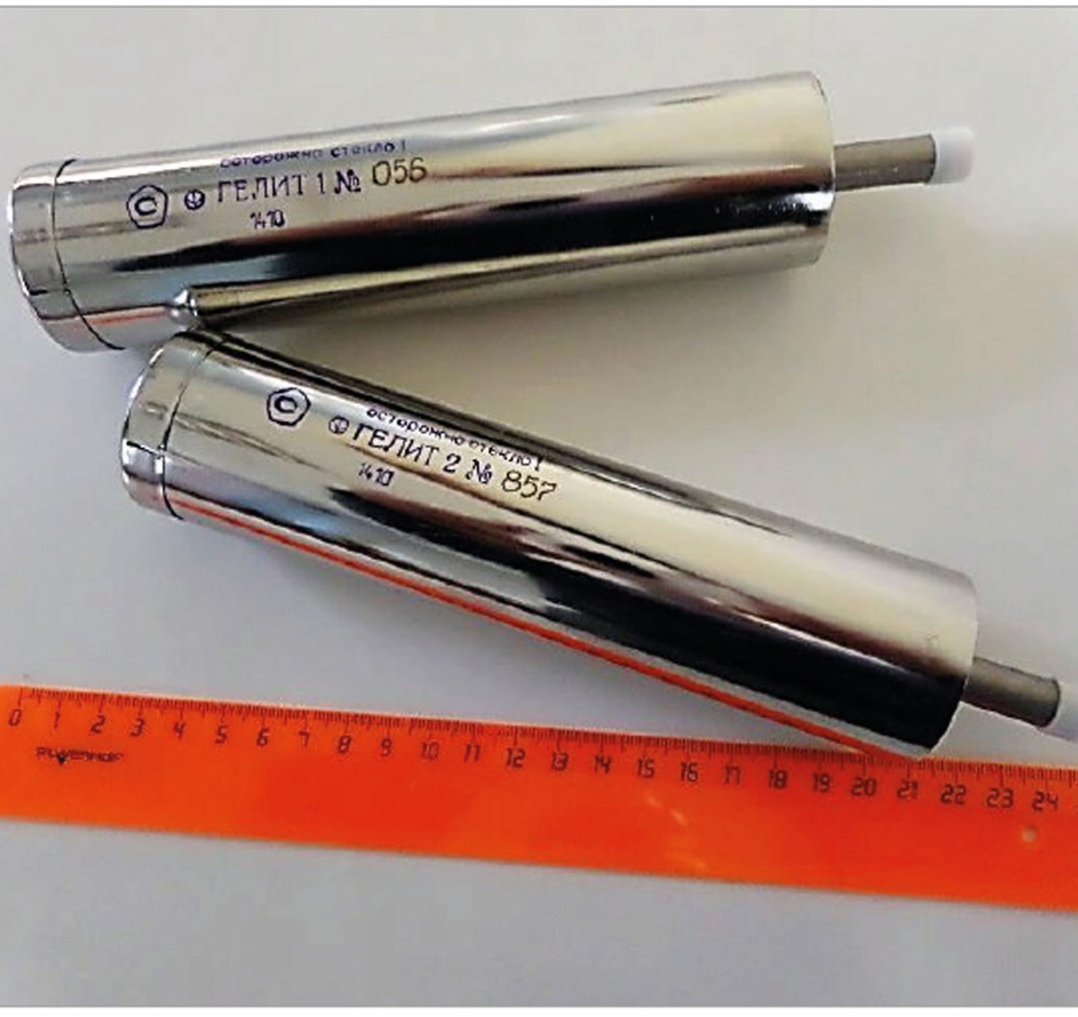 Helium leak standards (helium leaks) Gelit 1, Gelit 2 – ROSSTANDART